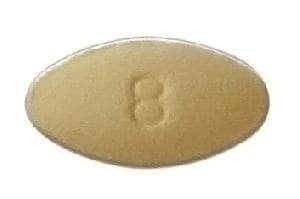 Pill Finder: ON 8 Yellow Elliptical / Oval - Medicine.com