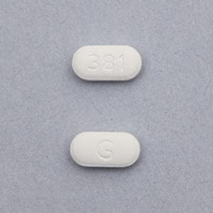 Pill Finder: G 381 White Capsule-shape - Medicine.com
