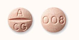 Pill Finder: A CG 008 Pink Round - Medicine.com