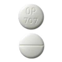 Pill Finder: OP 707 White Round - Medicine.com