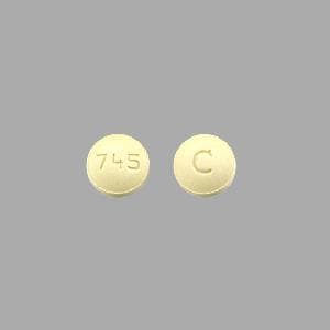 Pill Finder: C 745 Yellow Round - Medicine.com