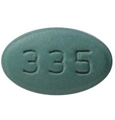 Pill Finder: C 335 Green Elliptical / Oval - Medicine.com