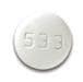 Pill Finder: R 533 White Round - Medicine.com