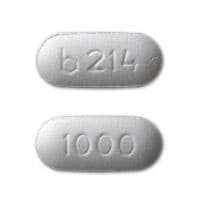 Pill Finder: b 214 1000 White Capsule-shape - Medicine.com