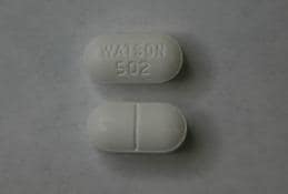 Pill Finder: WATSON 502 White Capsule-shape - Medicine.com