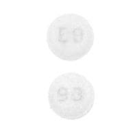 Pill Finder: 93 E8 White Round - Medicine.com