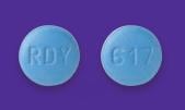 Pill Finder: RDY 617 Blue Round - Medicine.com