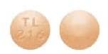Pill Finder: TL 216 Brown Round - Medicine.com