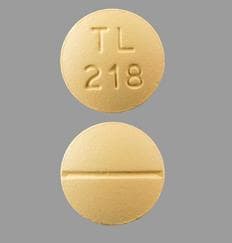 Pill Finder: TL 218 Brown Round - Medicine.com