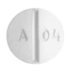 Pill Finder: A 04 White Round - Medicine.com