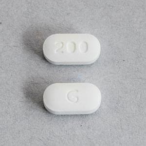 Pill Finder: G 200 White Capsule-shape - Medicine.com