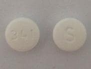 Pill Finder: S 341 White Round - Medicine.com