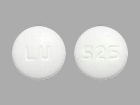 Pill Finder: LU S25 White Round - Medicine.com