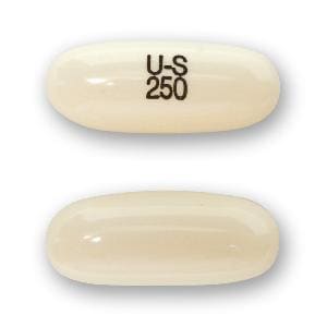 Pill Finder: U-S 250 White Capsule-shape - Medicine.com