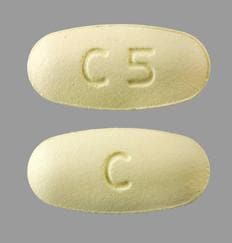 Pill Finder: C C5 Yellow Elliptical / Oval - Medicine.com