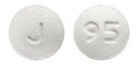 Pill Finder: J 95 White Round - Medicine.com
