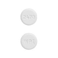 Pill Finder: WPI 2470 White Round - Medicine.com