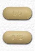 Pill Finder: LU Q15 Yellow Capsule-shape - Medicine.com