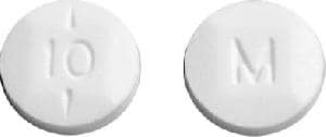 Pill Finder: M 10 White Round - Medicine.com