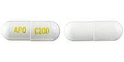 Pill Finder: APO C200 White Capsule-shape - Medicine.com