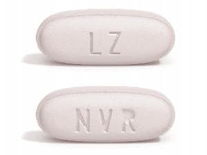Pill Finder: NVR LZ White Elliptical / Oval - Medicine.com