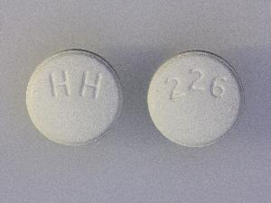 Pill Finder: HH 226 White Round - Medicine.com