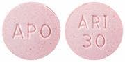 Pill Finder: APO ARI 30 Pink Round - Medicine.com