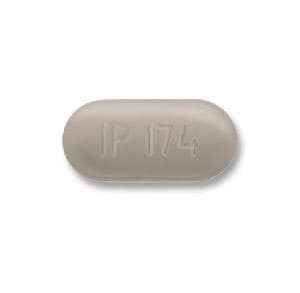 Pill Finder: IP 174 Gray Elliptical / Oval - Medicine.com