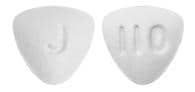 Pill Finder: J 110 White Three-sided - Medicine.com
