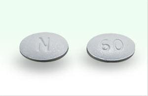 Pill Finder: N 60 White Elliptical / Oval - Medicine.com