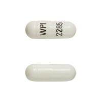 Pill Finder: WPI 2285 White Capsule-shape - Medicine.com