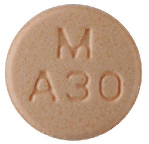 Pill Finder: M A30 Peach Round - Medicine.com