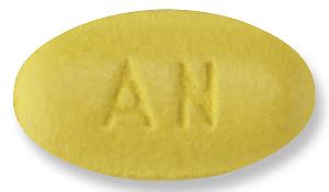 Pill Finder: AN 3 7 Yellow Elliptical / Oval - Medicine.com