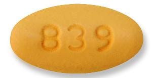 Pill Finder: AN 839 Yellow Elliptical / Oval - Medicine.com