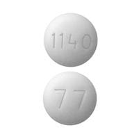 Pill Finder: 77 1140 White Round - Medicine.com