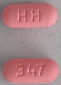 Pill Finder: HH 347 Pink Capsule-shape - Medicine.com