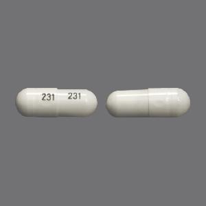 Pill Finder: 231 231 White Capsule-shape - Medicine.com
