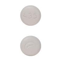 Pill Finder: Logo (Actavis) 435 Gray Round - Medicine.com