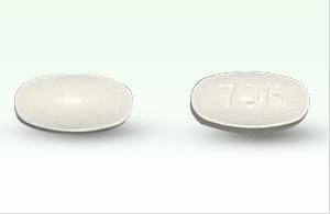Pill Finder: 736 White Elliptical / Oval - Medicine.com