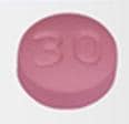 Pill Finder: I 30 Pink Round - Medicine.com