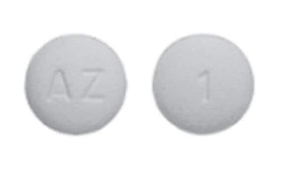 Pill Finder: AZ 1 White Round - Medicine.com