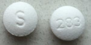Pill Finder: S 283 White Round - Medicine.com