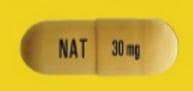 Pill Finder: NAT 30 mg Yellow Capsule-shape - Medicine.com