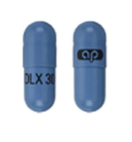 Pill Finder: ap DLX30 Blue Capsule-shape - Medicine.com