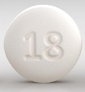 Pill Finder: 18 White Round - Medicine.com