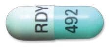 Pill Finder: RDY 492 Blue Capsule-shape - Medicine.com