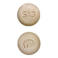 Pill Finder: Logo (Actavis) 513 Tan Round - Medicine.com