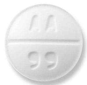 Pill Finder: AA 99 White Round - Medicine.com
