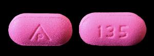 Pill Finder: AP 135 Pink Capsule-shape - Medicine.com