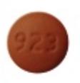 Pill Finder: 923 Brown Round - Medicine.com